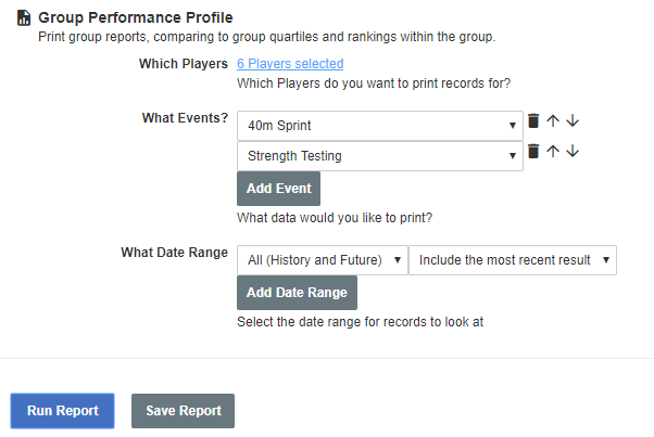 Performance Profiles « Fusion Sport Help Documentation