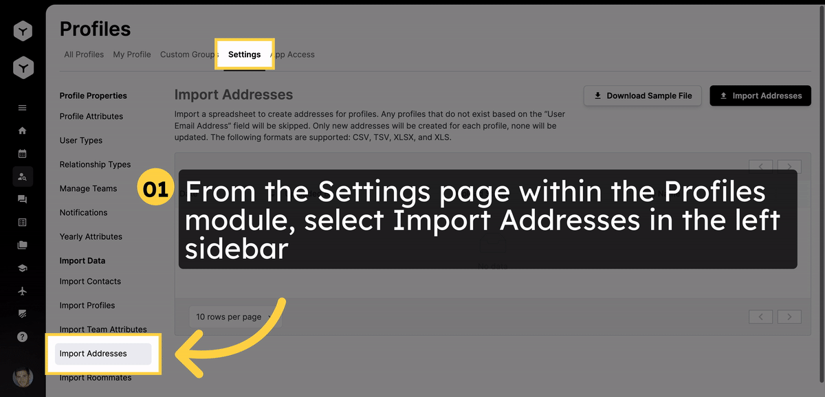 Import User Data Using the Teamworks Hub User Data Importers