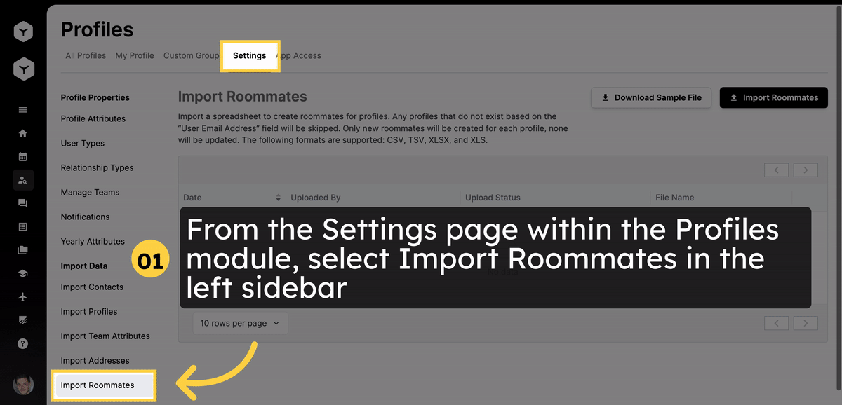 Import User Data Using the Teamworks Hub User Data Importers