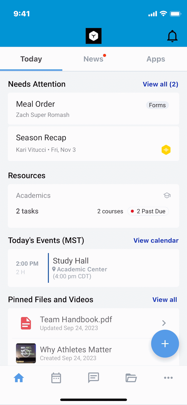 Teamworks Hub + Teamworks Athlete Development Mobile Integrations