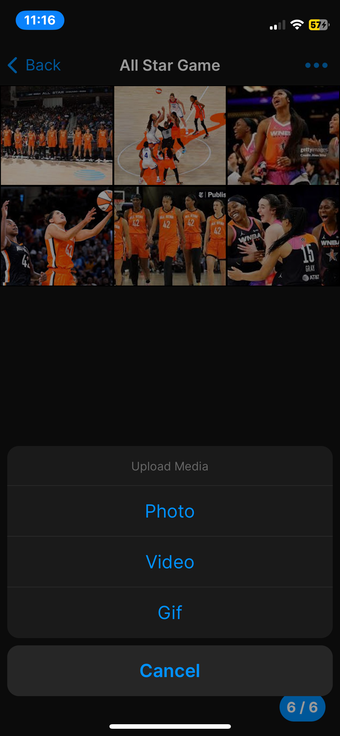 Create a Gallery and Upload Content