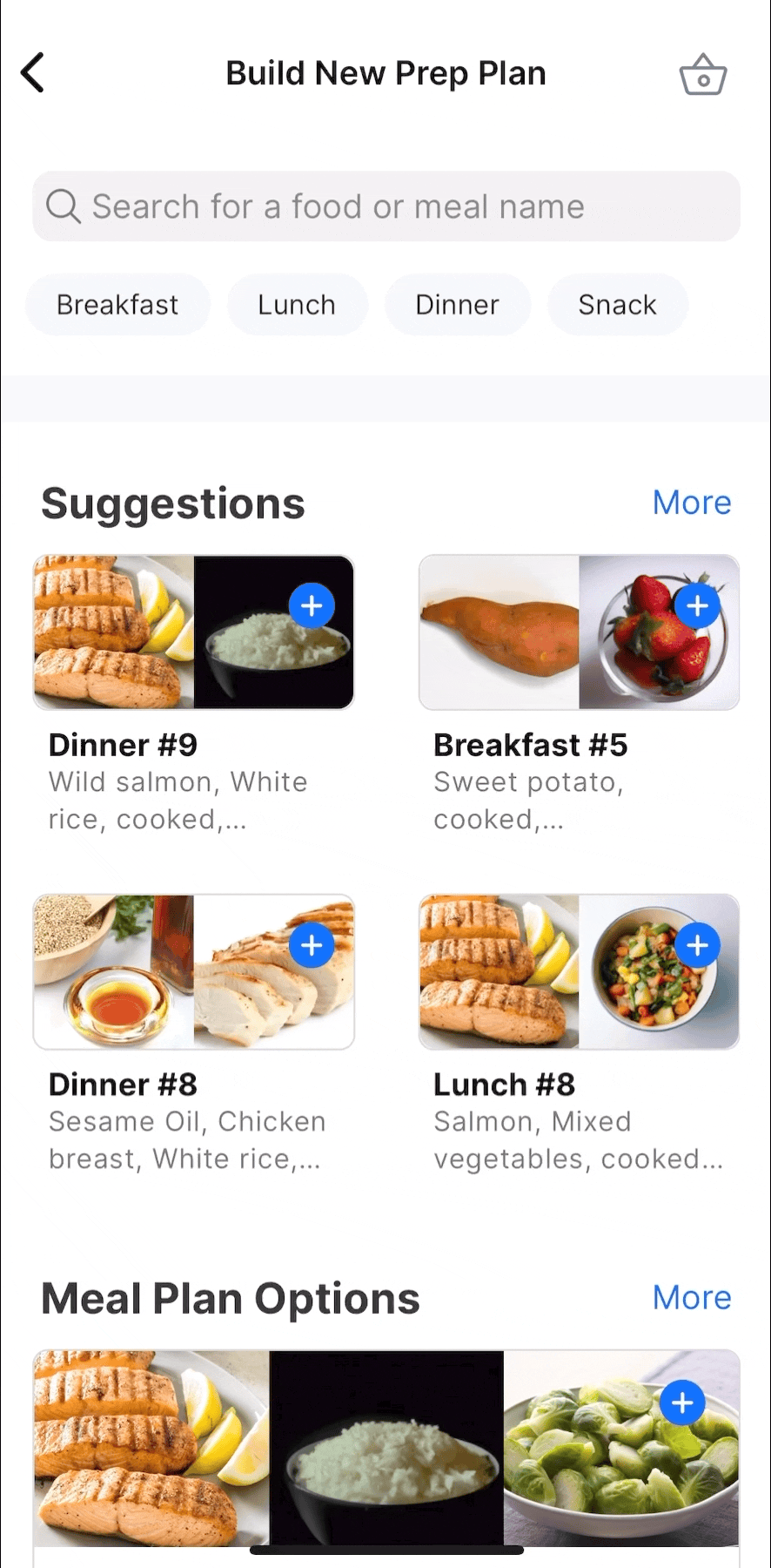 Build a Meal Prep Plan and Generate a Grocery List